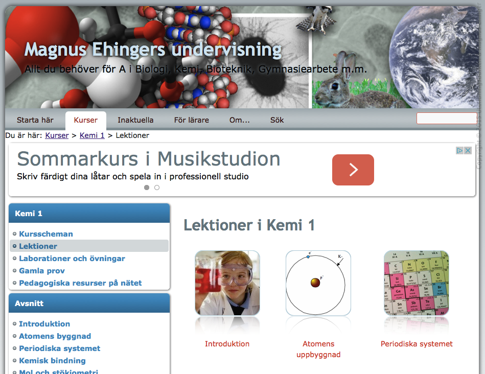 Ny layout på Magnus Ehingers undervisning! - Magnus Ehingers undervisning